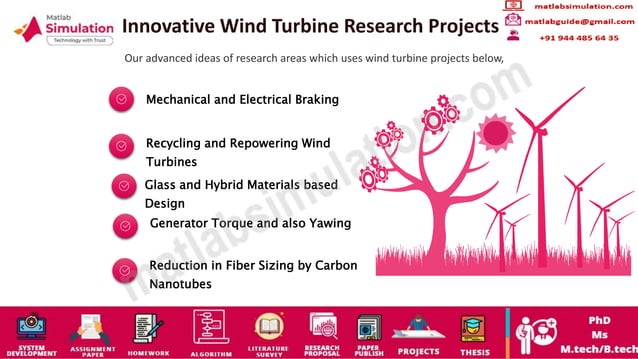 Wind Turbine Research Projects Research Assistance | PPT