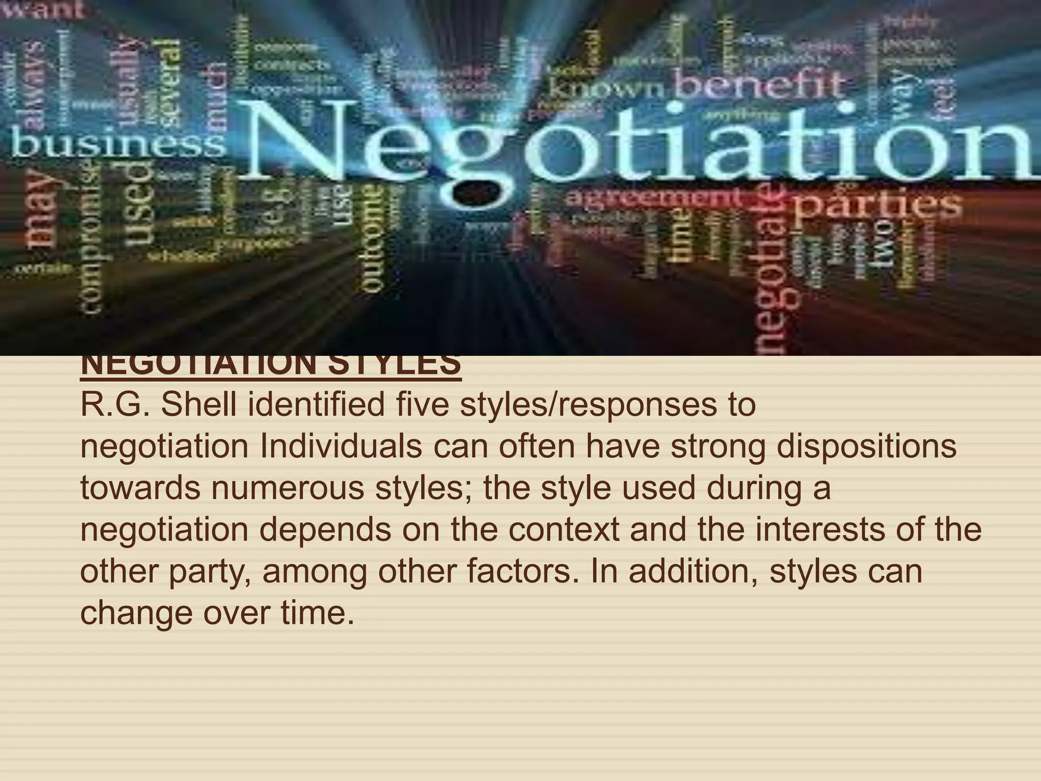 NEGOTIATION | PPTX