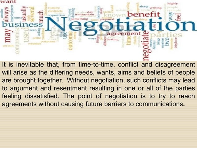 NEGOTIATION | PPTX
