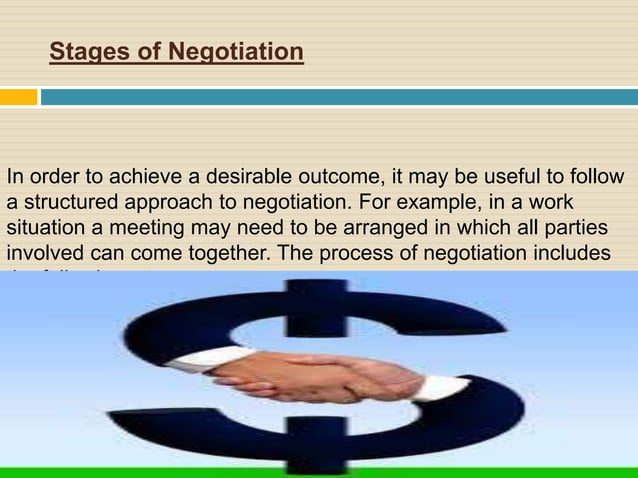 NEGOTIATION | PPTX