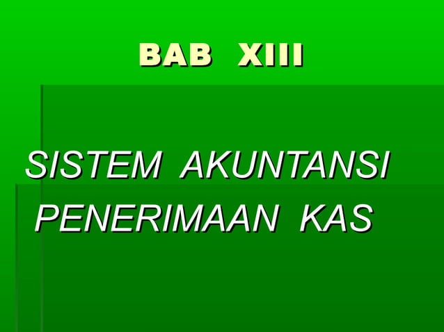 Ppt.sia 13 | PPT