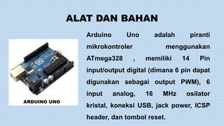 ALARM PENANDA GERAK MANUSIA DENGAN SENSOR PIR | PPTX