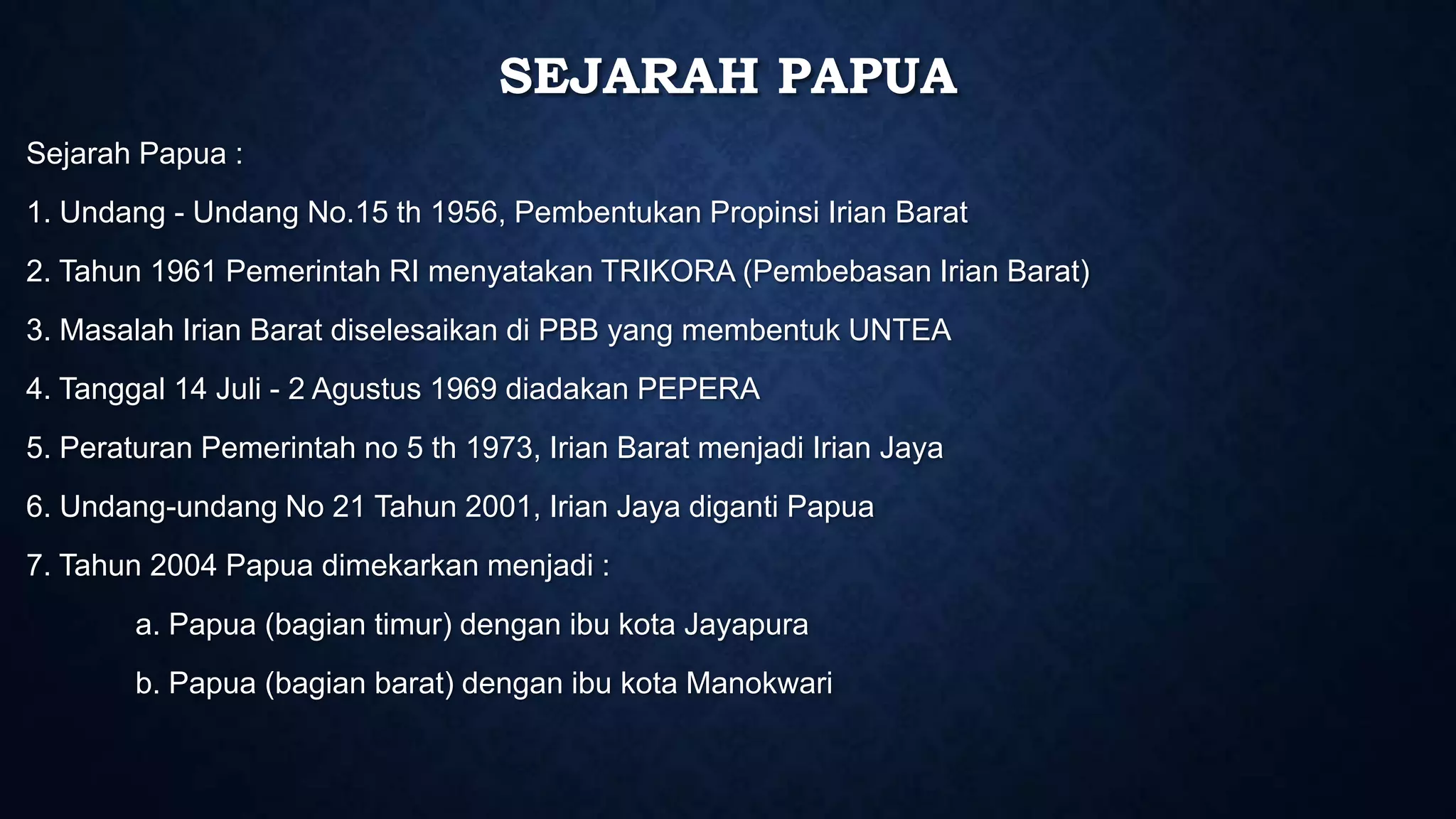 PPT Kebudayaan Suku Papua | PPTX