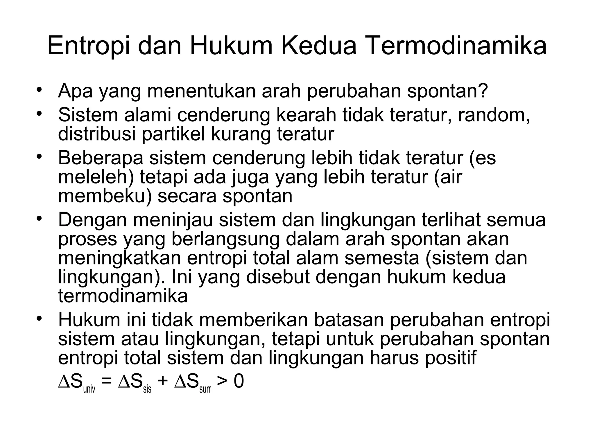 Ppt.termodinamika entropi-dan-hk-kedua | PPT