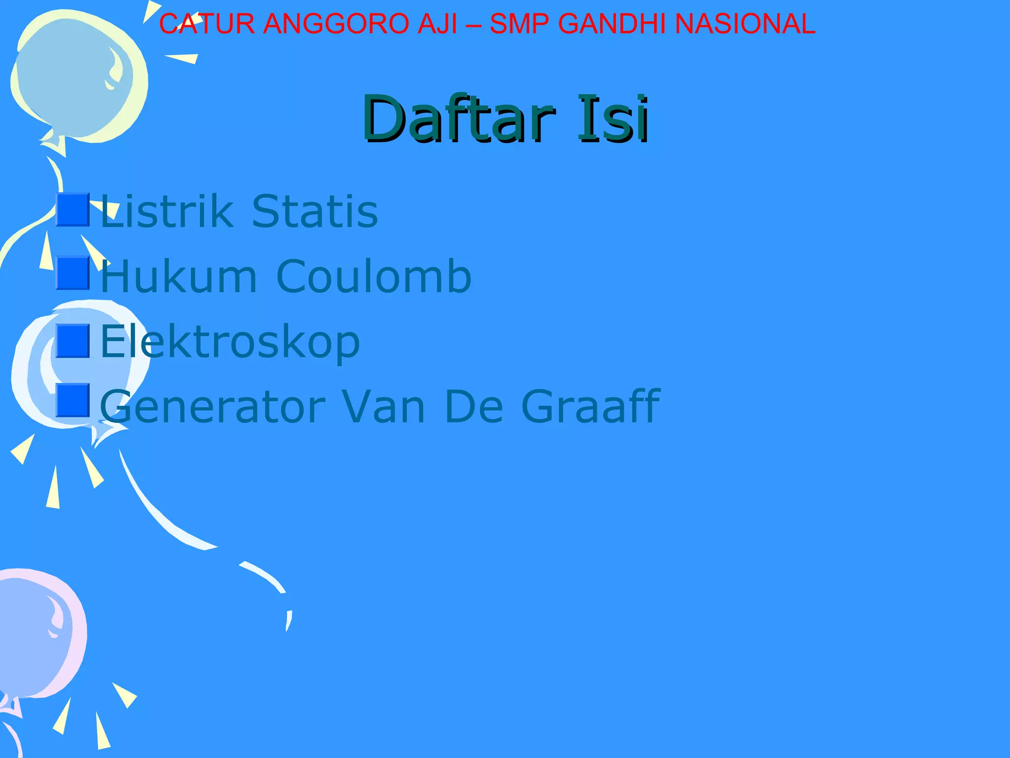 Ppt. listrik-statis | PPT