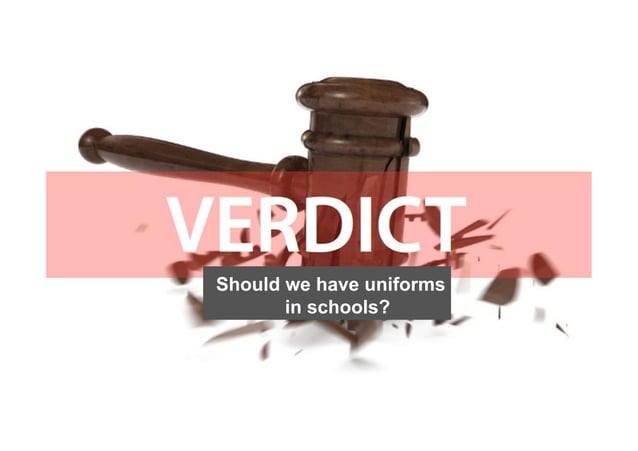 Should students wear uniforms - Debate | PDF | Education