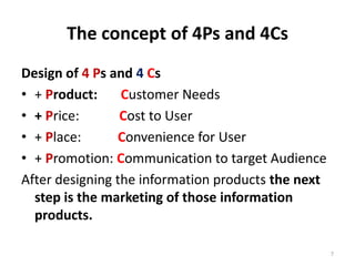 Ppt.marketing of library and information services | PPTX