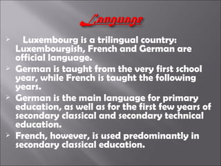 Luxembourg | PPT
