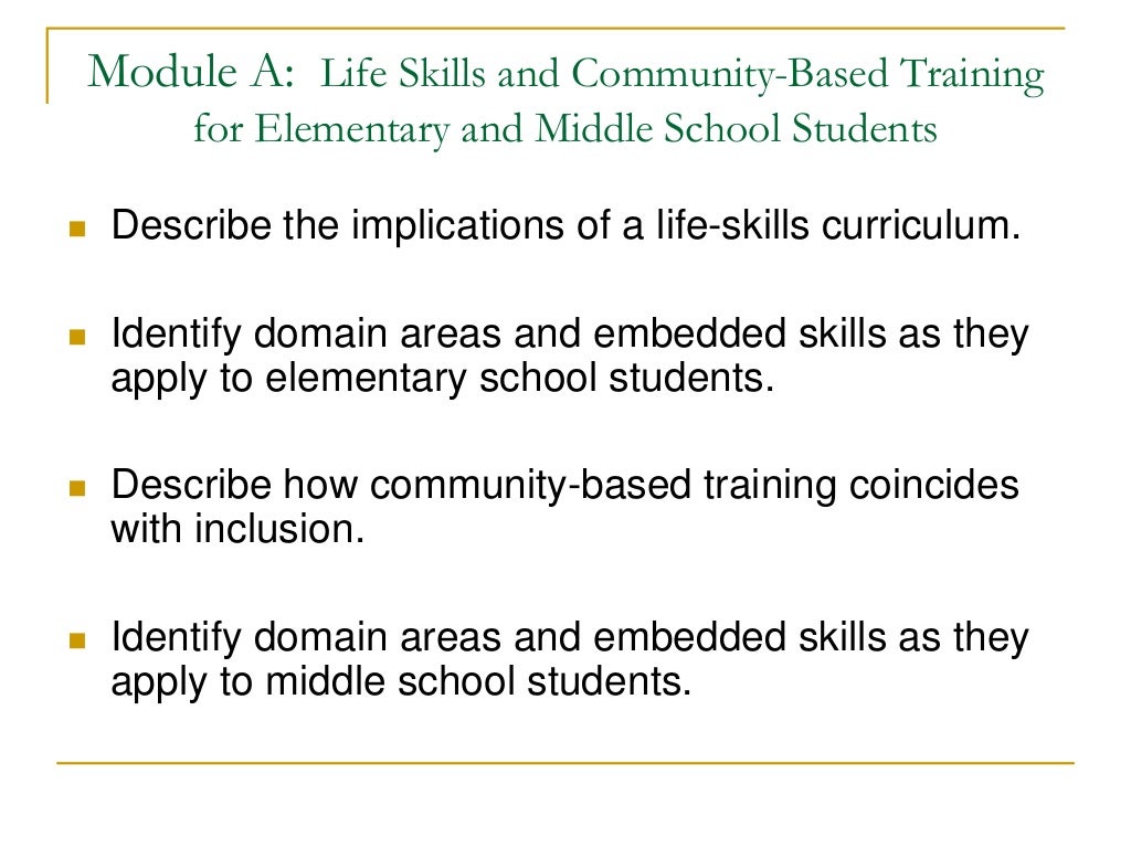 Ppt Life Skills Academy