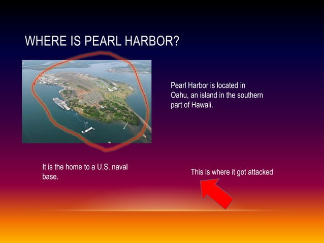 Pearl Harbor | PPTX | Death, Injury, or Military Conflict | Sensitive ...