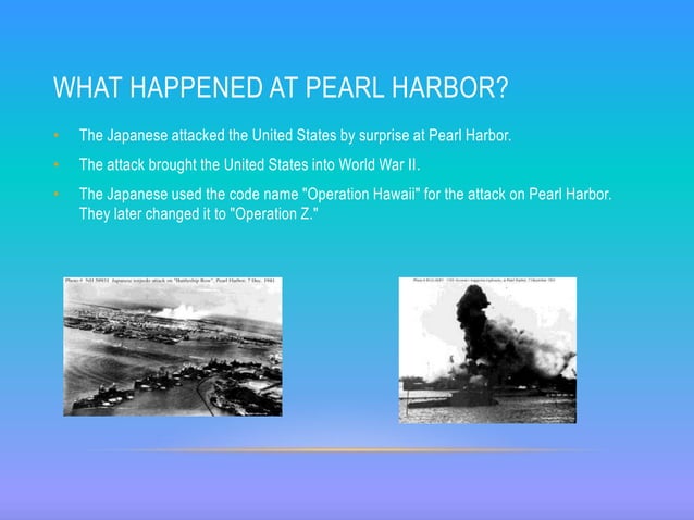 Pearl Harbor | PPTX | Death, Injury, or Military Conflict | Sensitive ...