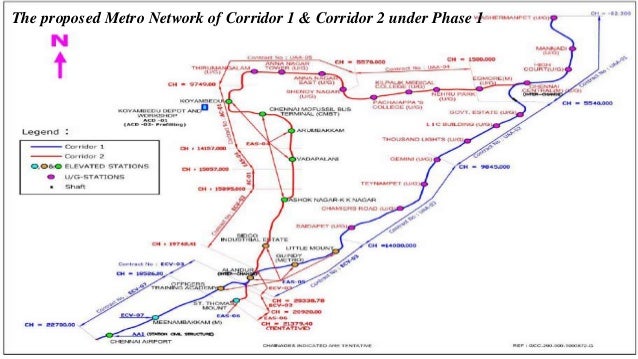 Chennai Metro Rail Map Chennai Electric Train Route Transparent Png ...