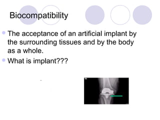 Biomaterials | PPT