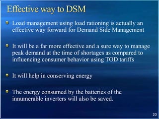 demand side management | PPTX