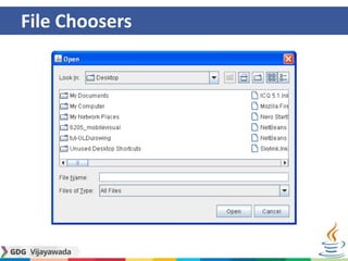 Swing Development in Java | PPT