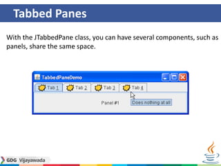Swing Development in Java | PPT