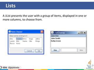 Swing Development in Java | PPT