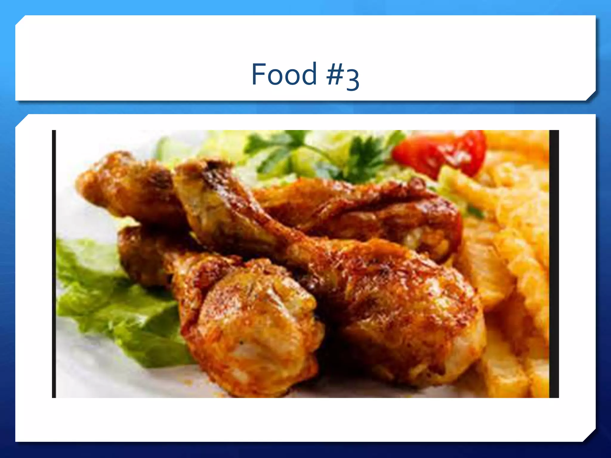 3 Yummy Foods! | PPTX