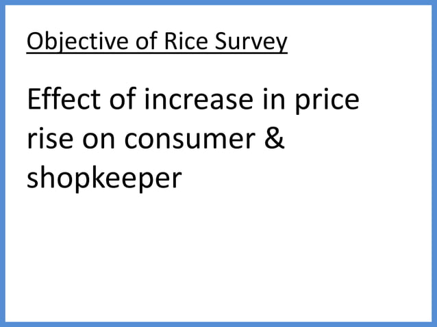 ppt of survey of daawat rice & maruti dzire | PPT