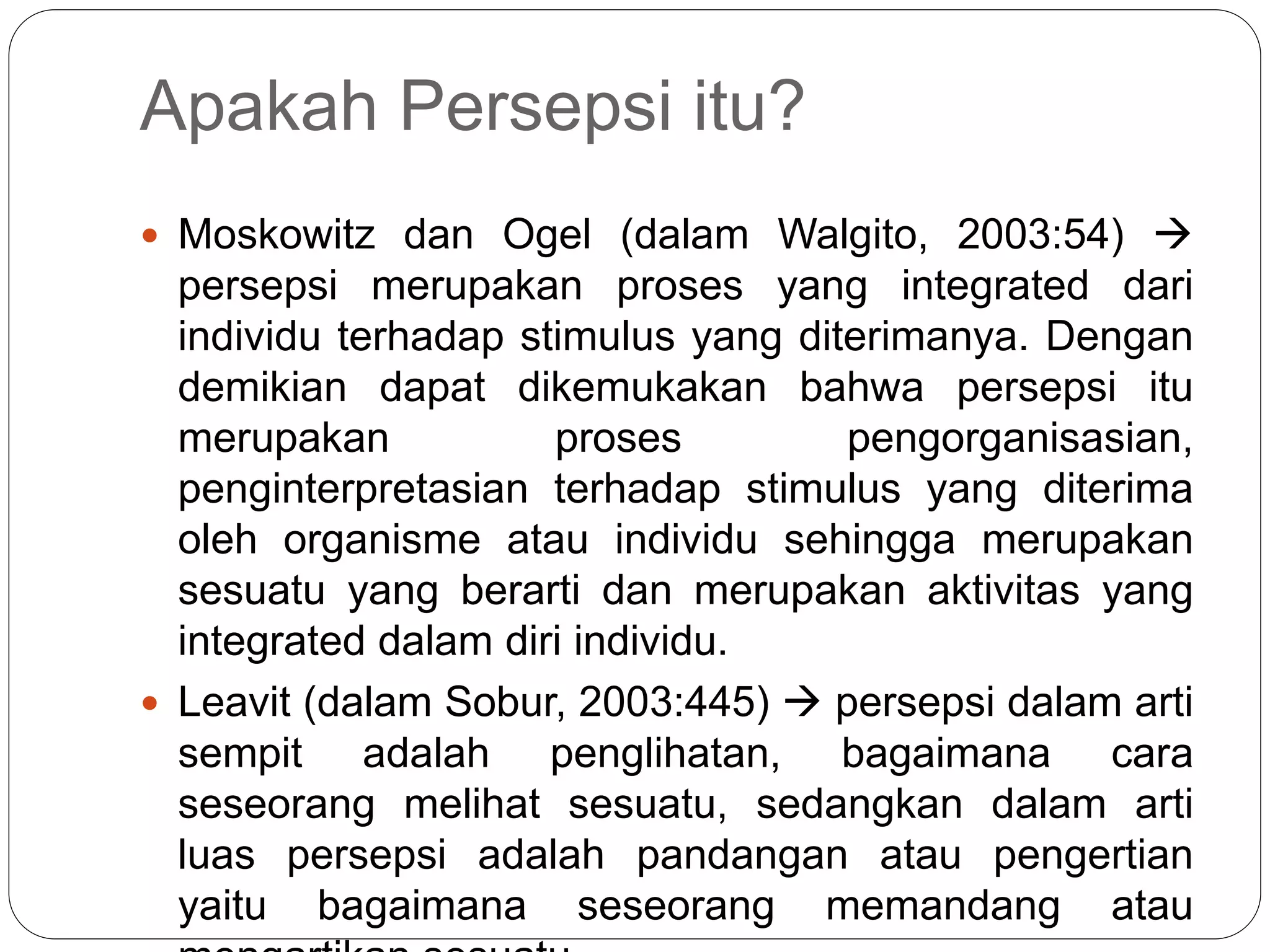 Persepsi Sosial - ppt | PPTX
