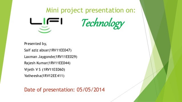 Li Fi Project Ppt Christoper 