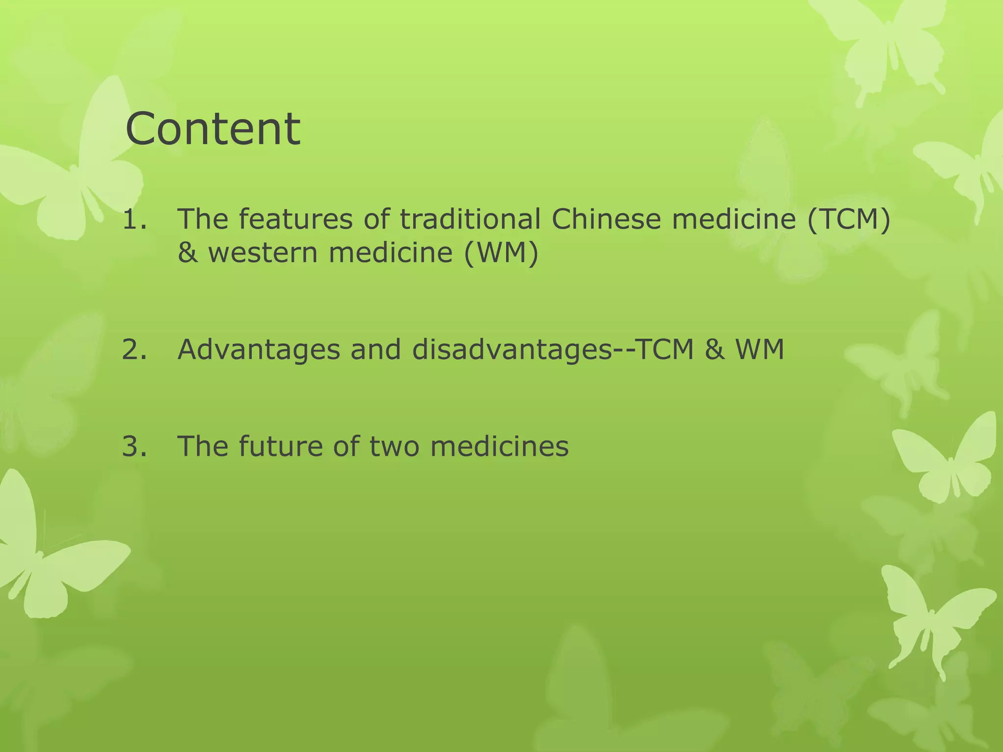 Chinese and western medicine | PPTX