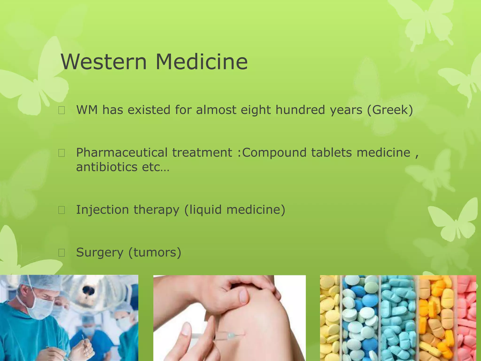 Chinese and western medicine | PPTX