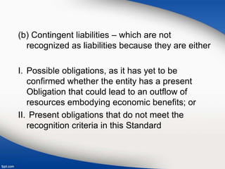 provision, contingent liabilities and contingent asset | PPT