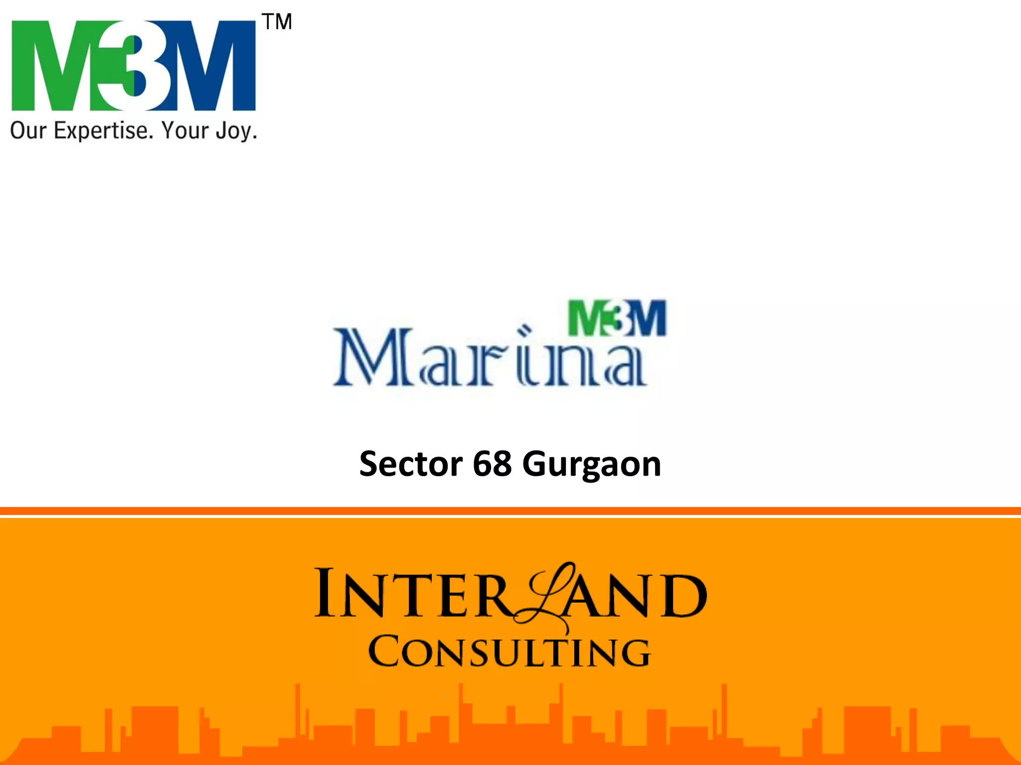 M3m Marina | Sector 68 Gurgaon | PPT