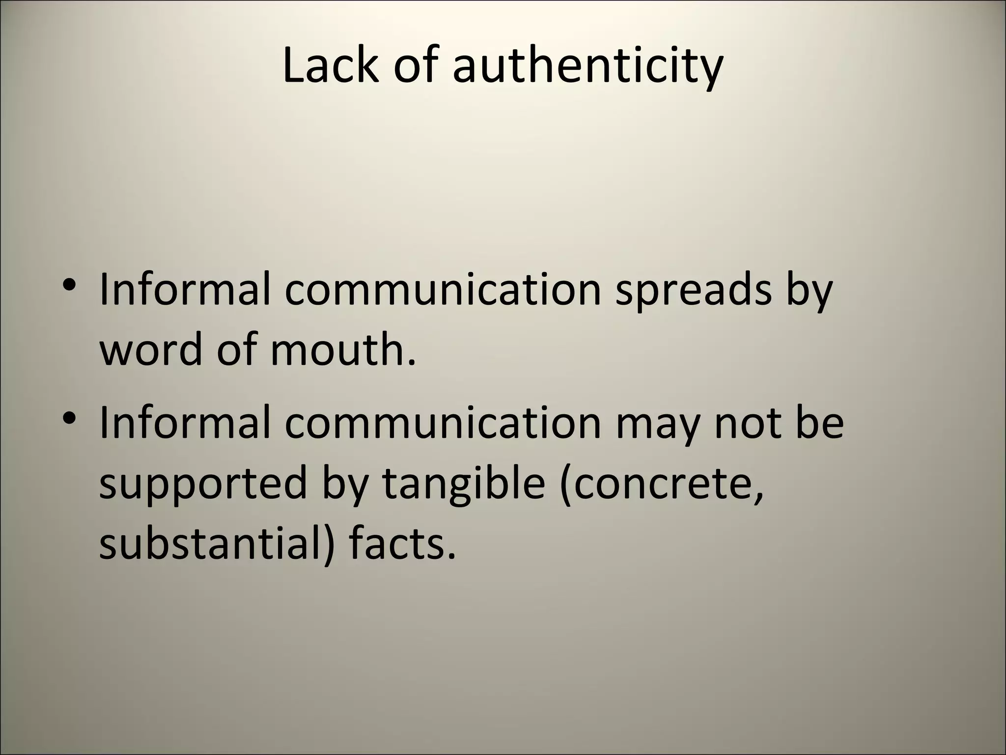 Flow of communication | PPT