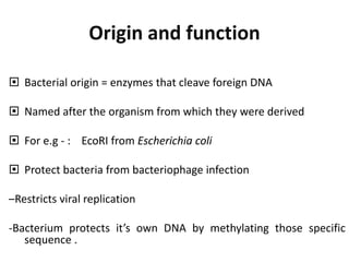 Recombinant DNA Technology | PPT