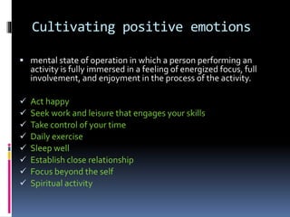 Pptpositive emotions | PPTX