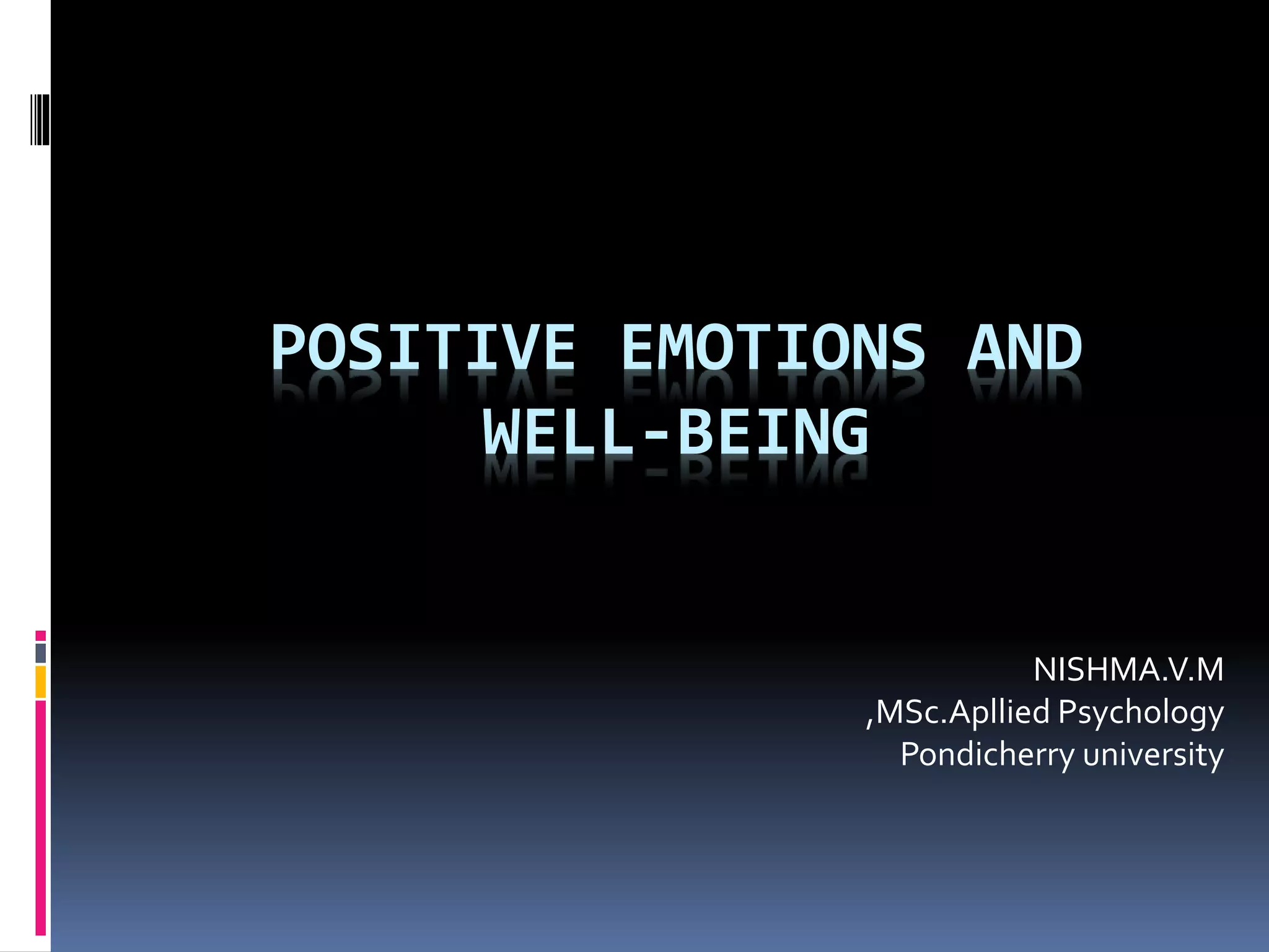 positive emotions | PPTX