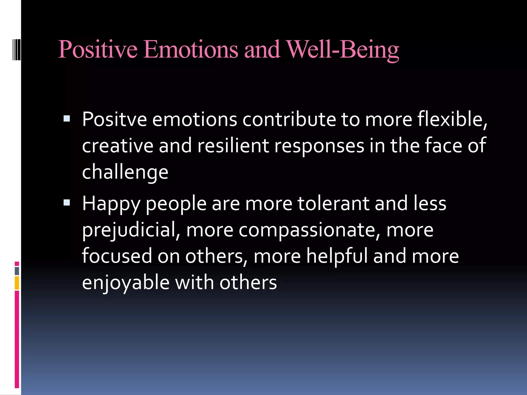 positive emotions | PPTX