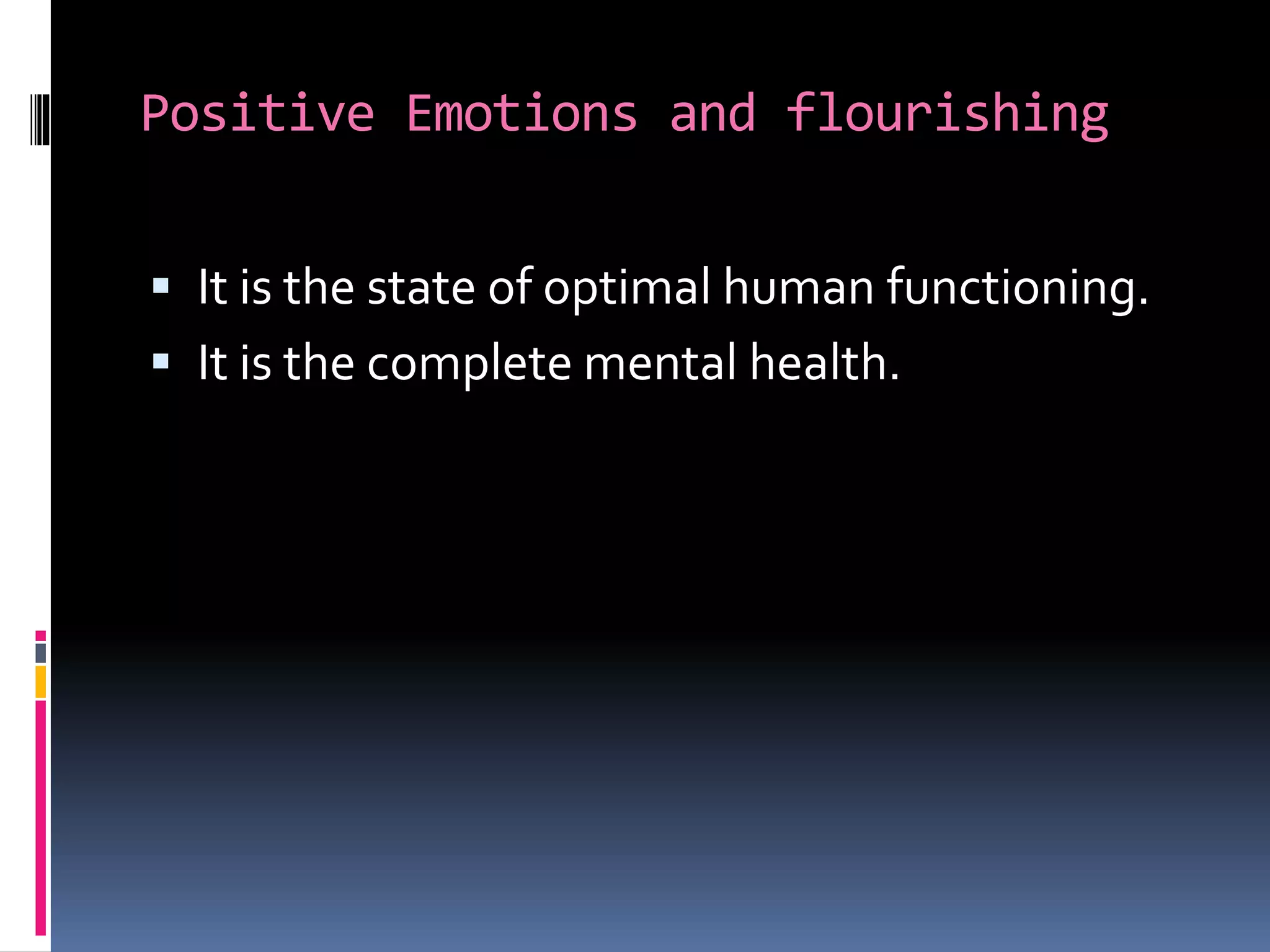positive emotions | PPTX
