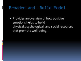 positive emotions | PPTX