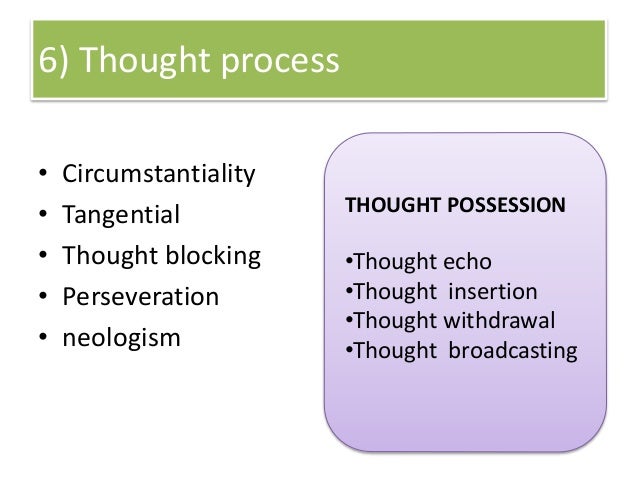 Mental status examination