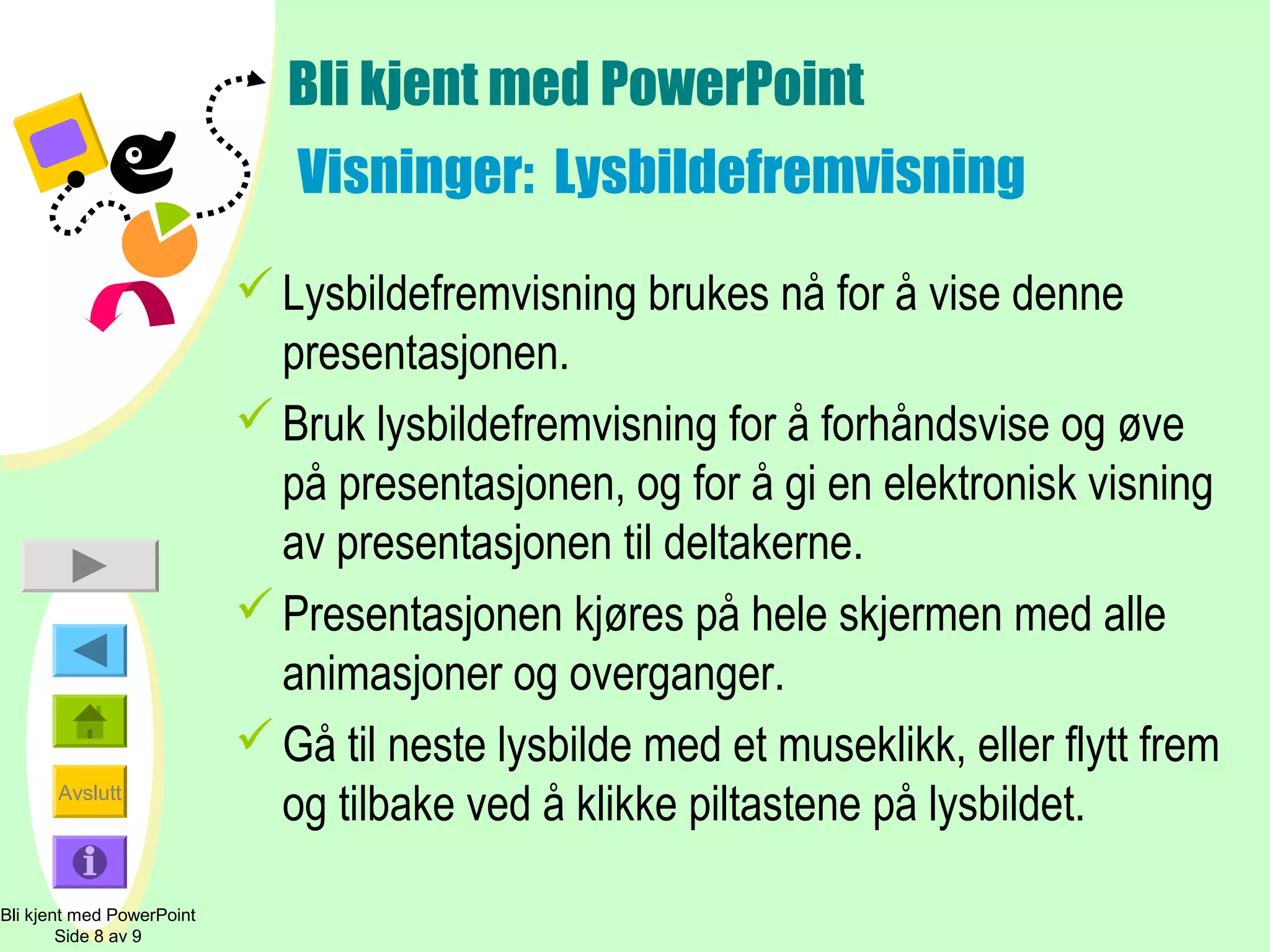 Info om powerpoint | PPT