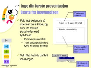 Info om powerpoint | PPT