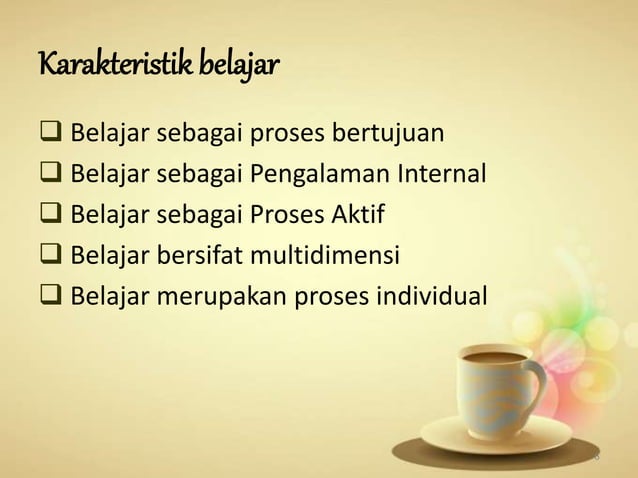 Belajar dan Faktor-faktor yang mempengaruhinya | PPTX