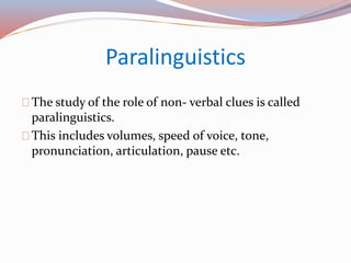 non-verbel communication.Ppt