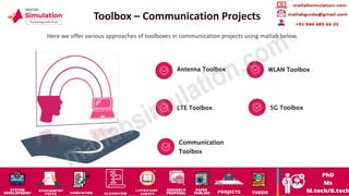 Communication Projects Using Matlab Research Ideas | PPT