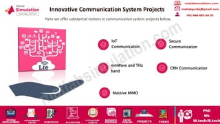 Communication System Projects Using Matlab Research Help | PPT