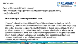 Python urllib | PPTX