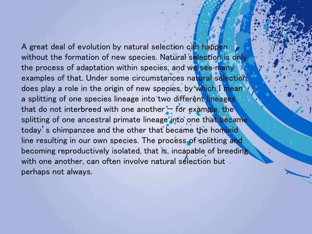 Natural Selection | PPTX