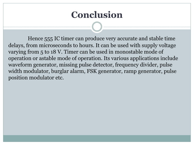 555 timer ppt by vishnu | PPTX