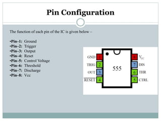 555 timer ppt by vishnu | PPTX