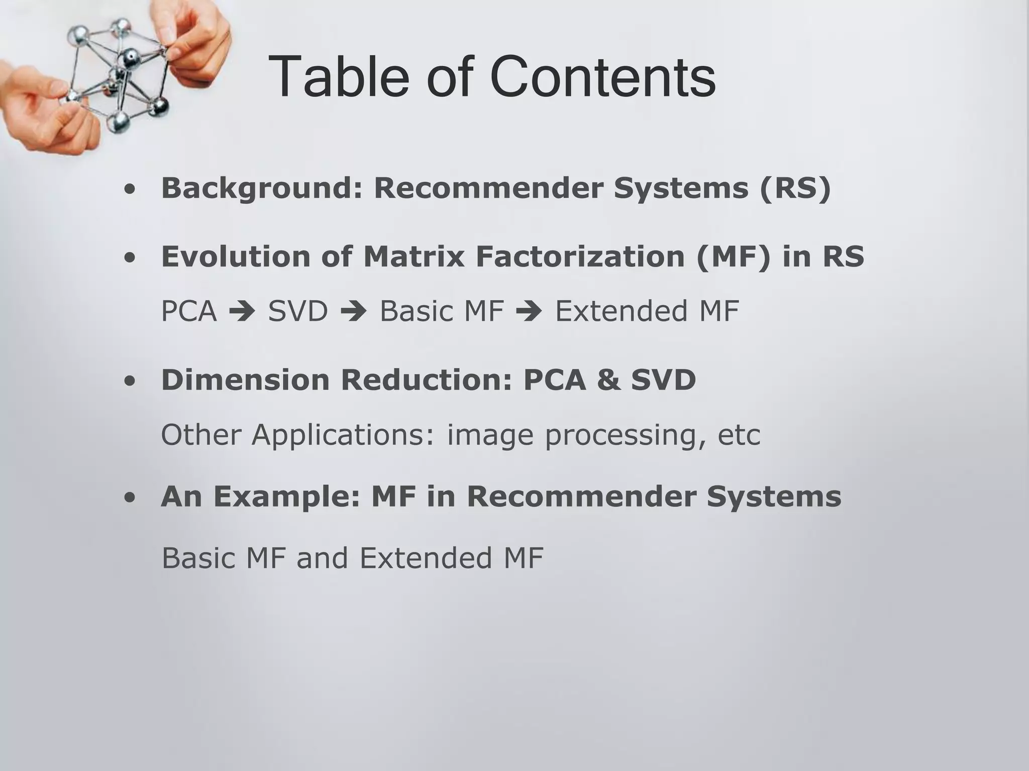 Matrix Factorization In Recommender Systems | PDF