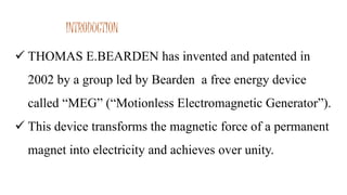 motionless electromagnetic generator | PPT