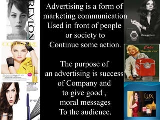 Representation of female in advertisements | PPT